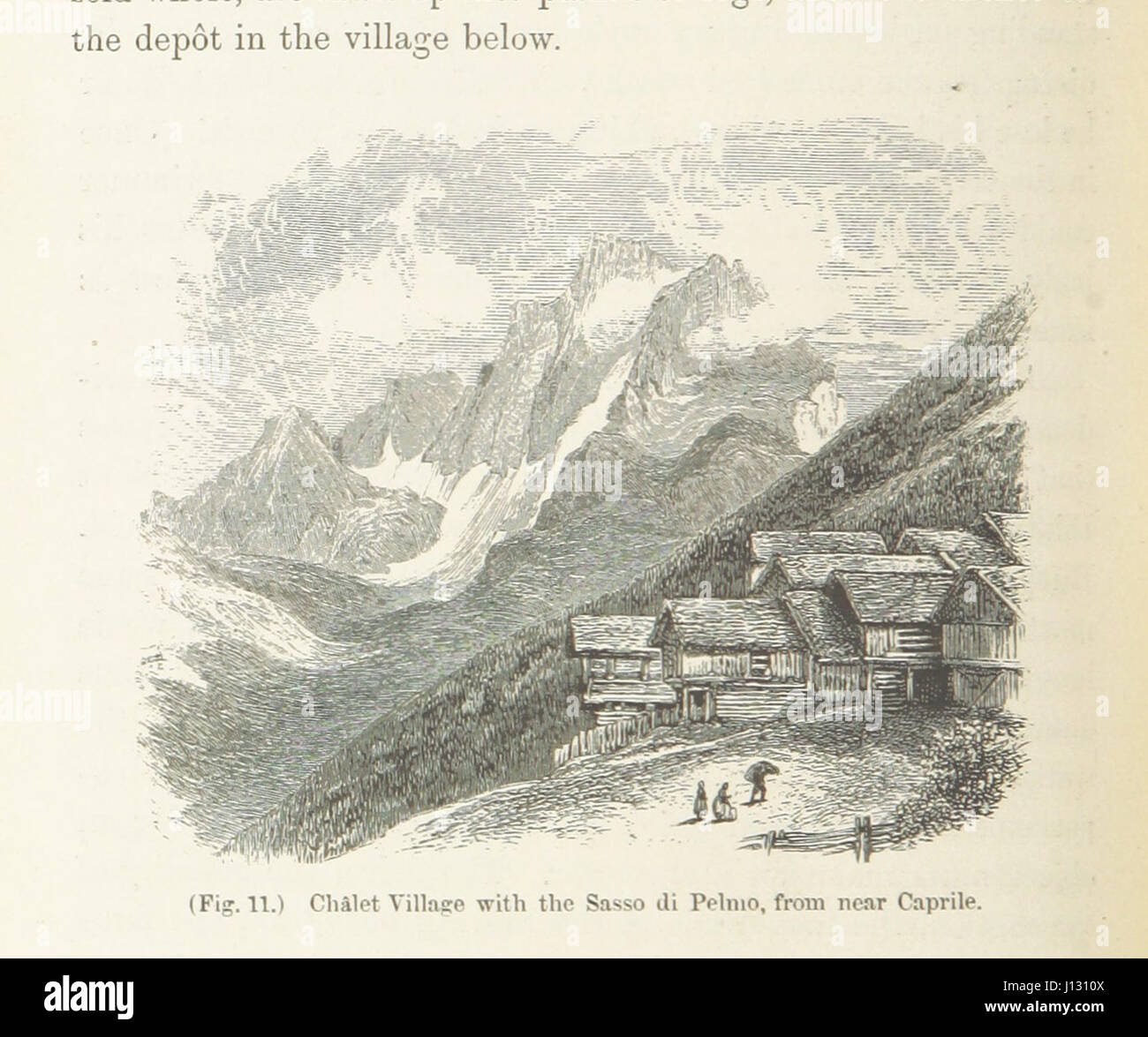 The Alpine Regions of Switzerland and the neighbouring countries. A ...