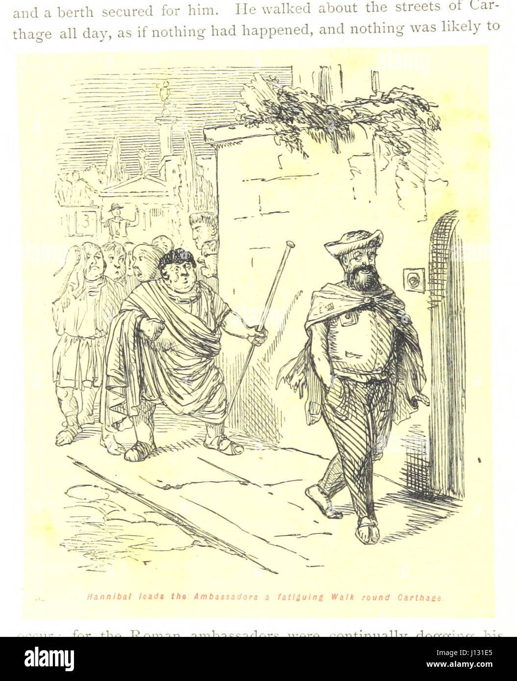[The Comic History of Rome ... Illustrated by John Leech.] Stock Photo ...