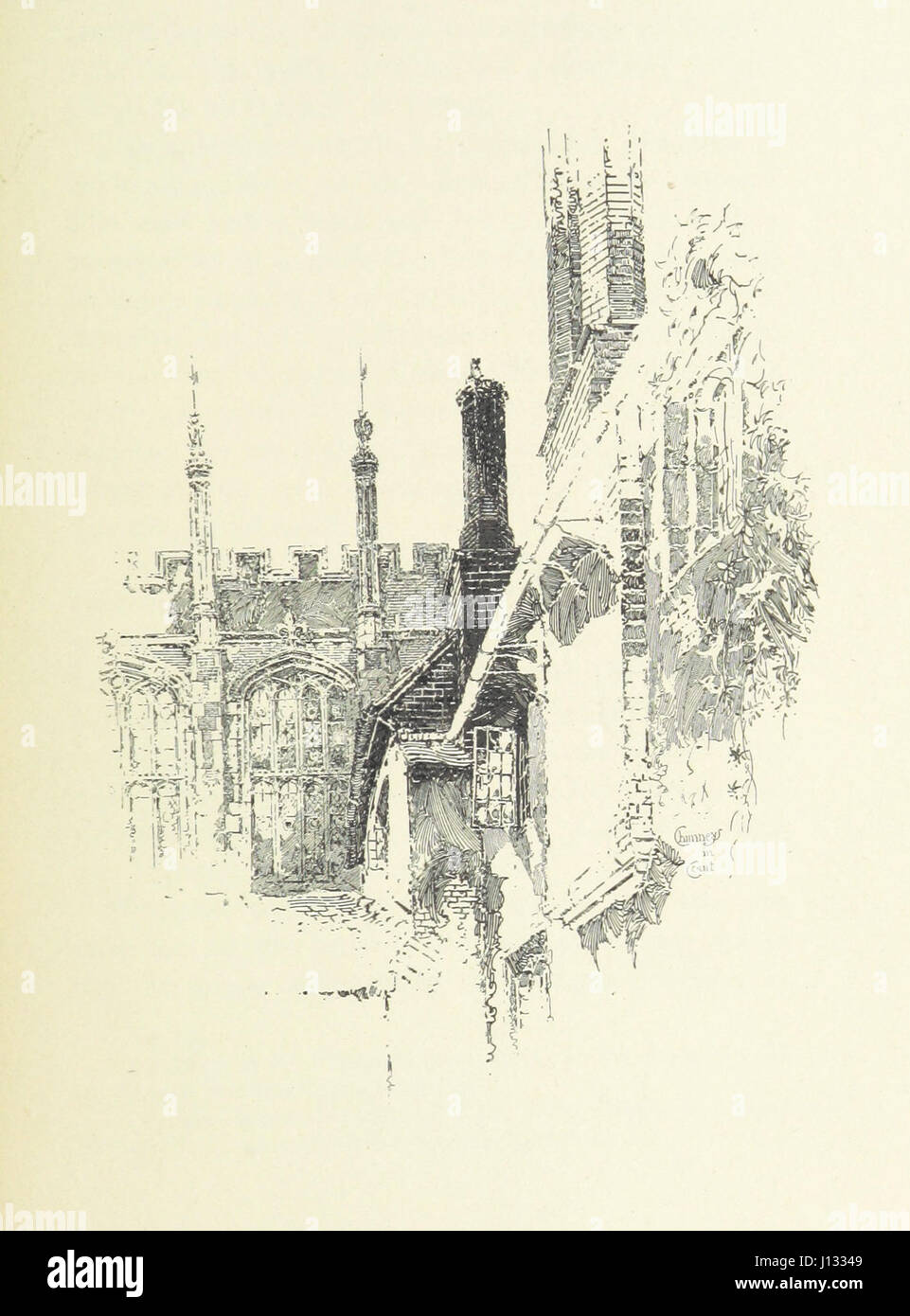 Hampton Court ... Illustrated with forty-three drawings by Herbert ...