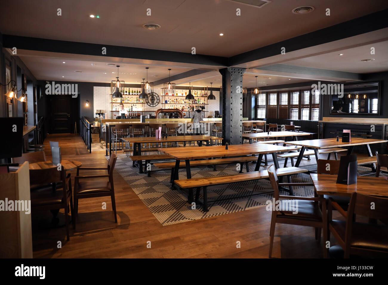 Inside the new bar at the Avon Gorge Hotel near Clifton Suspension ...