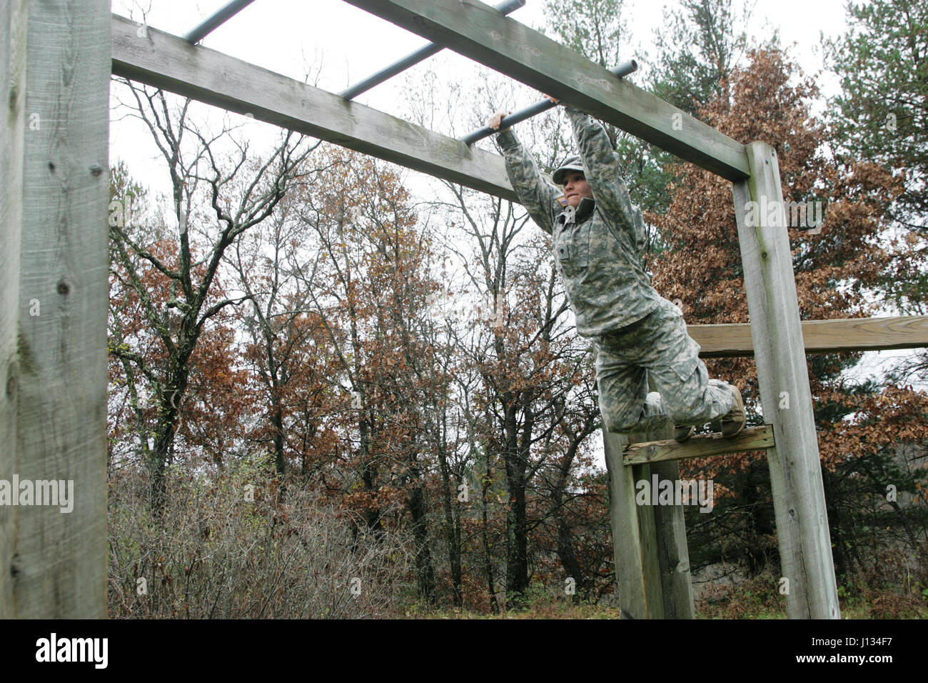 Spc. Lani Lamberty with the 54th Civil Support Team of the Wisconsin ...