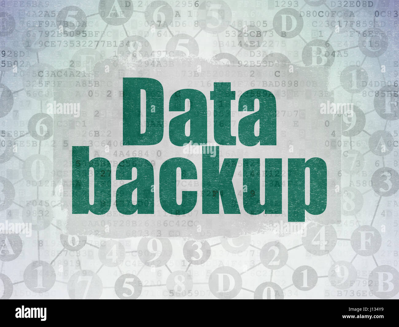 Information concept: Data Backup on Digital Data Paper background Stock Photo - Alamy