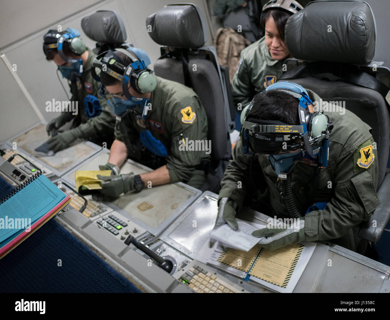 U.S. Air Force 961st Airborne Air Control Squadron airborne ...