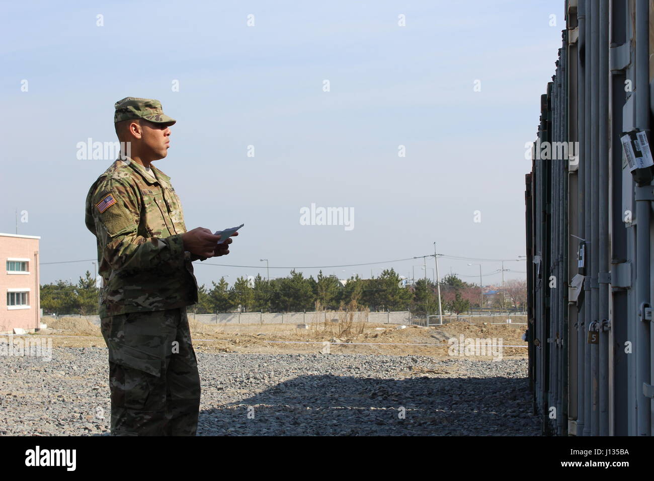 CJLOTS 2017, Pohang, South Korea. Pfc. Angel Silva a Soldier from 567th ...