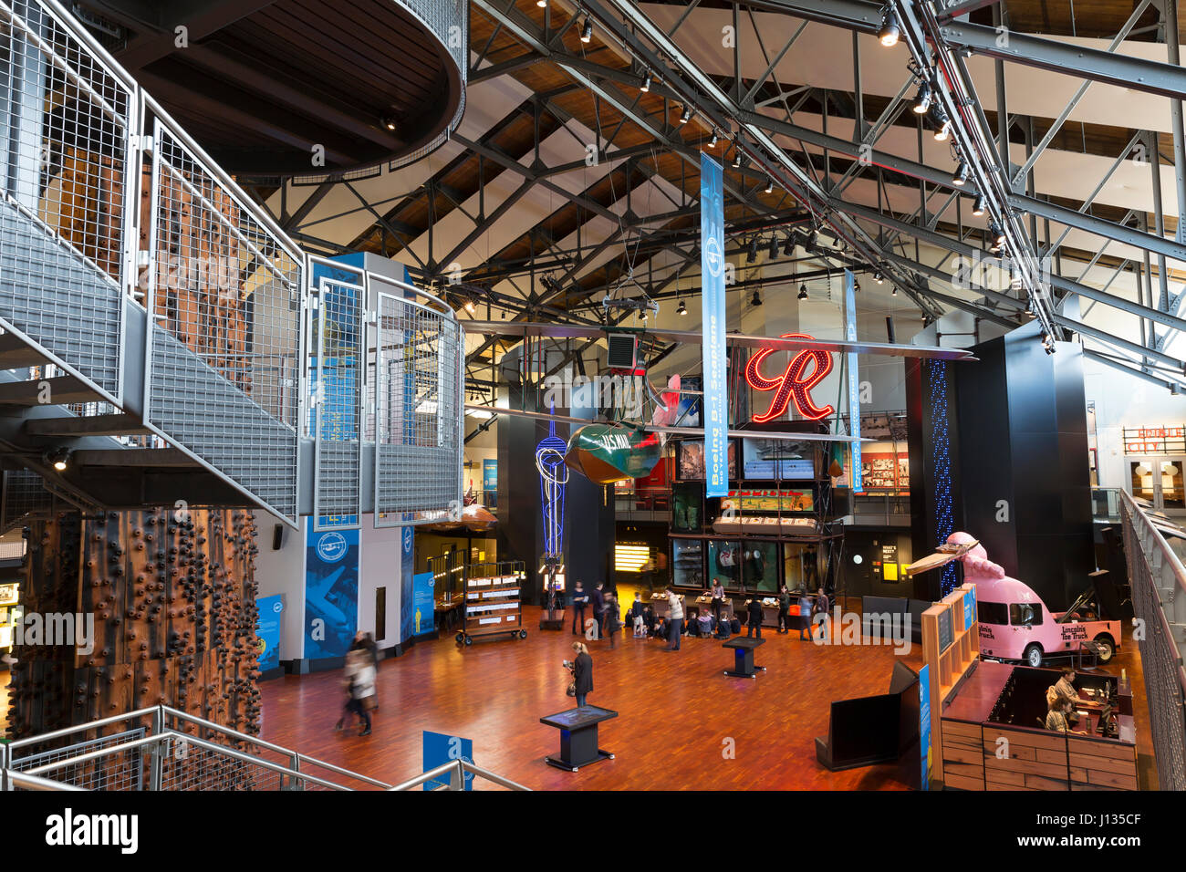 Seattle, Washington: Museum of History & Industry. On exhibit in the ...