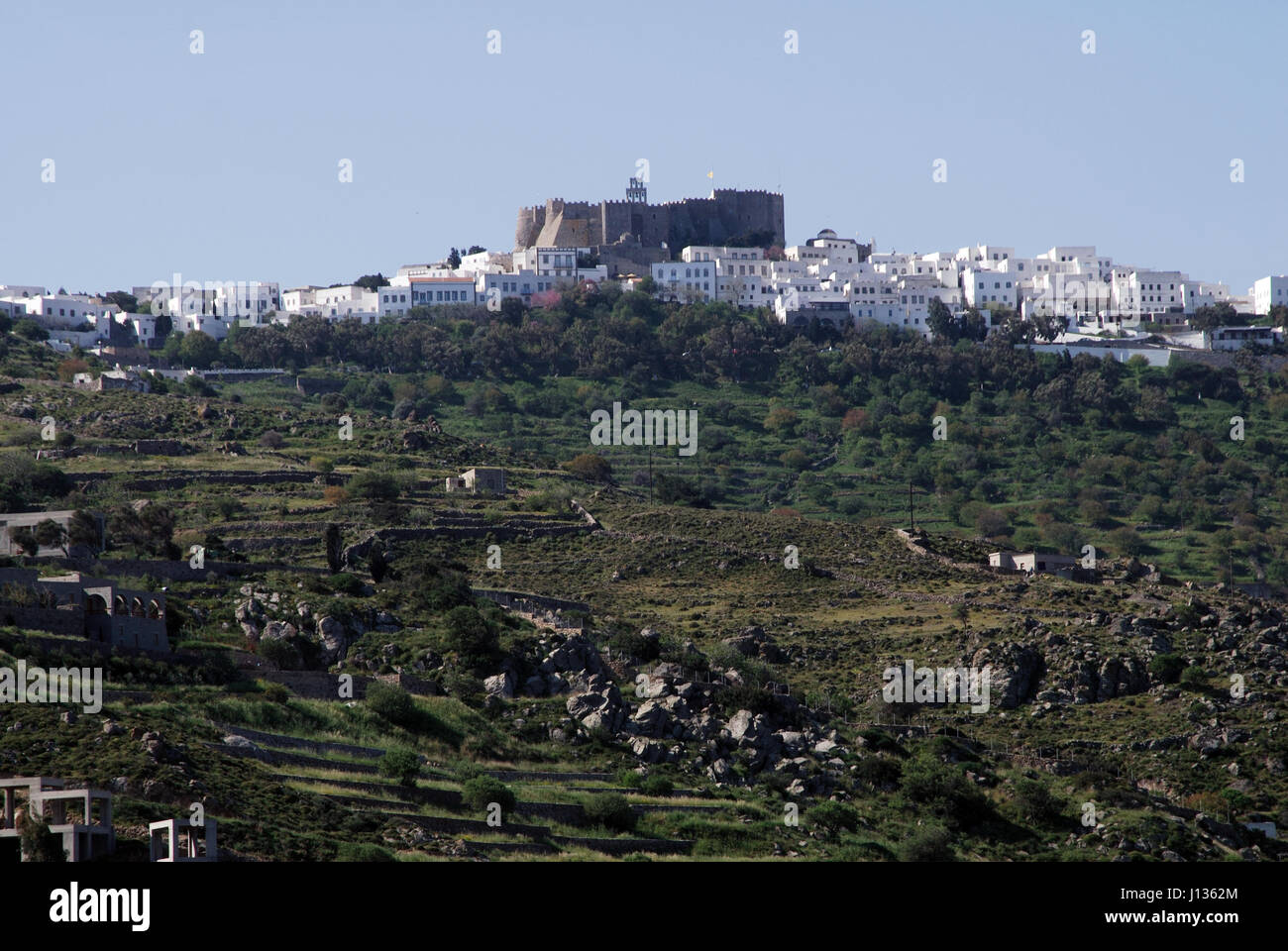 Leipsoi island, Dodecanese islands, aegean sea, Greece (part 1 Stock ...