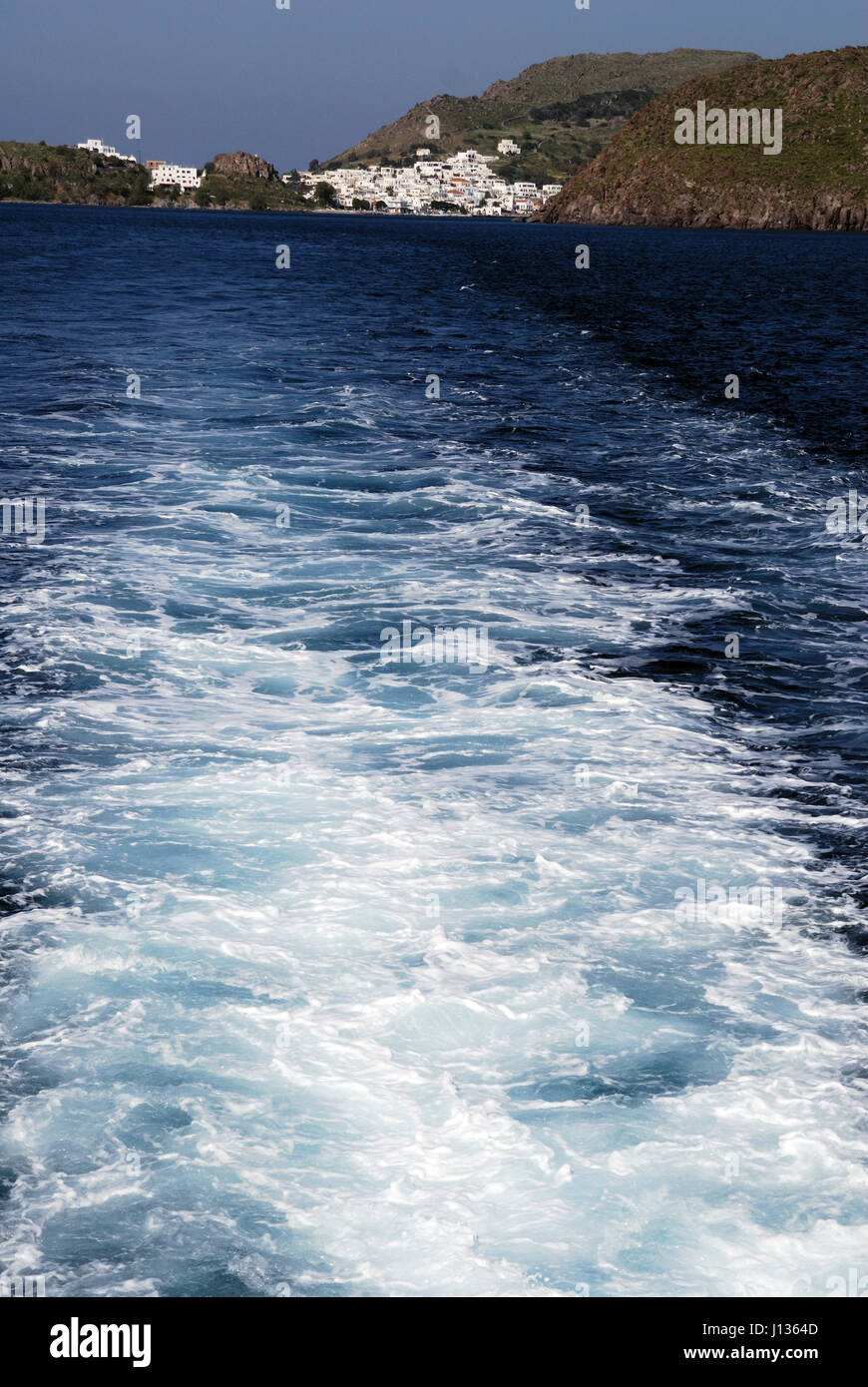 Leipsoi island, Dodecanese islands, aegean sea, Greece (part 1 Stock ...