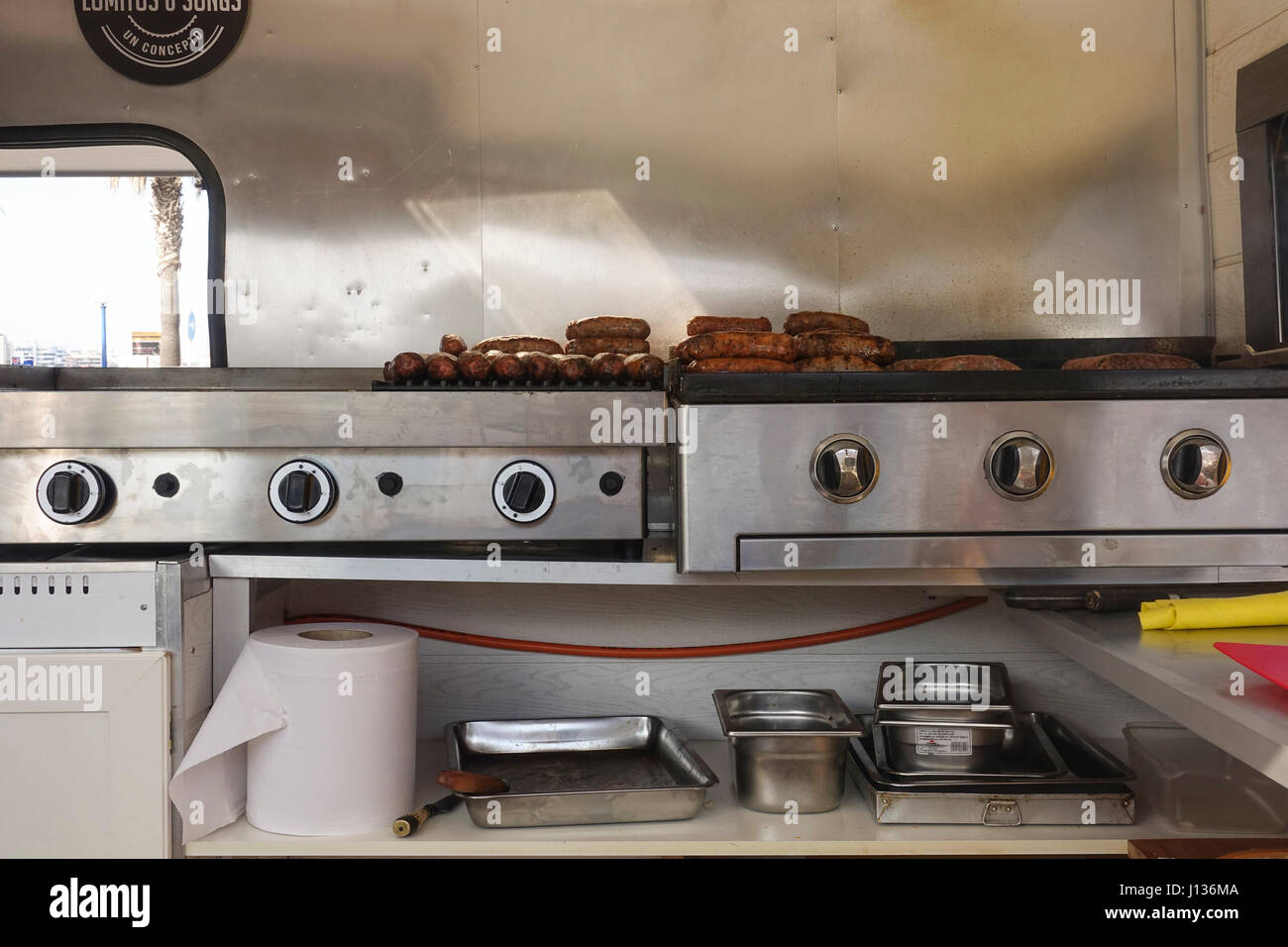 Fast food van gas hi-res stock photography and images - Alamy