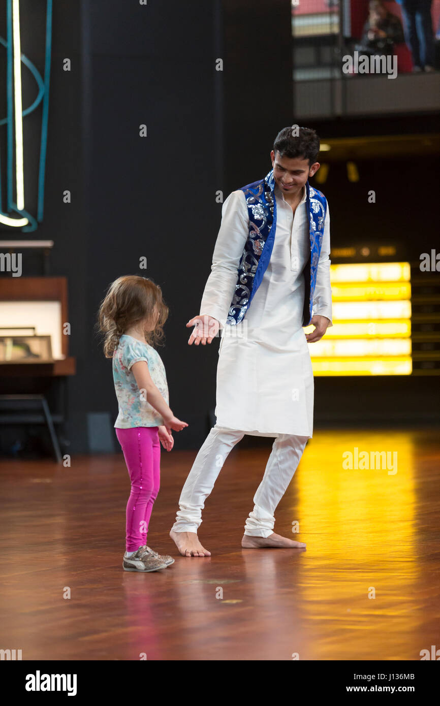South indian man dancing hi-res stock photography and images - Alamy