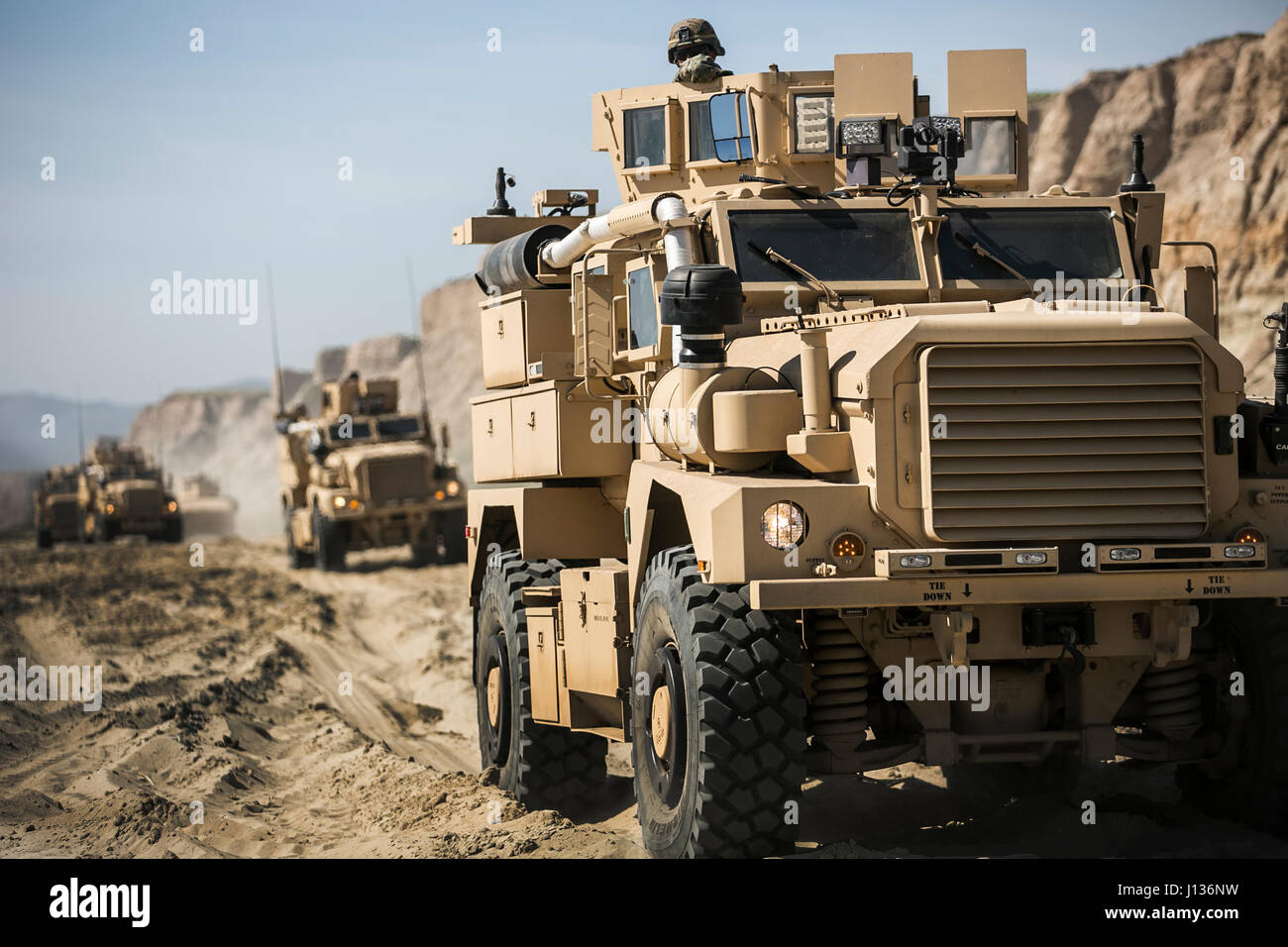 Convoy from combat logistics hi-res stock photography and images - Alamy