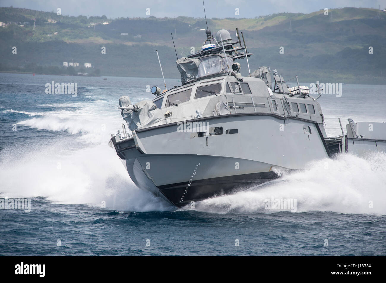 A MK VI patrol boat, assigned to Coastal Riverine Group (CRG) 1 ...