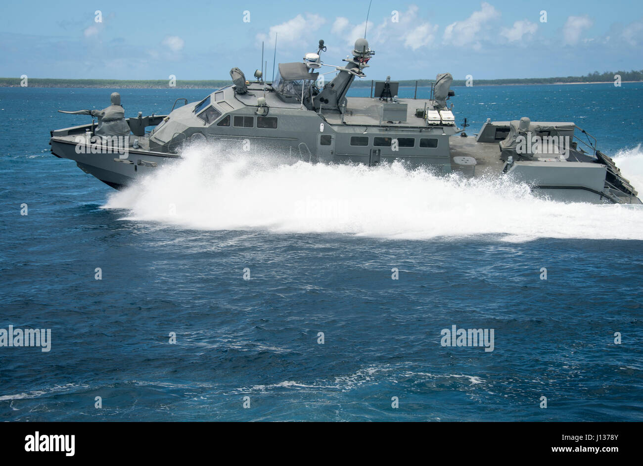 A MK VI patrol boat, assigned to Coastal Riverine Group (CRG) 1 ...