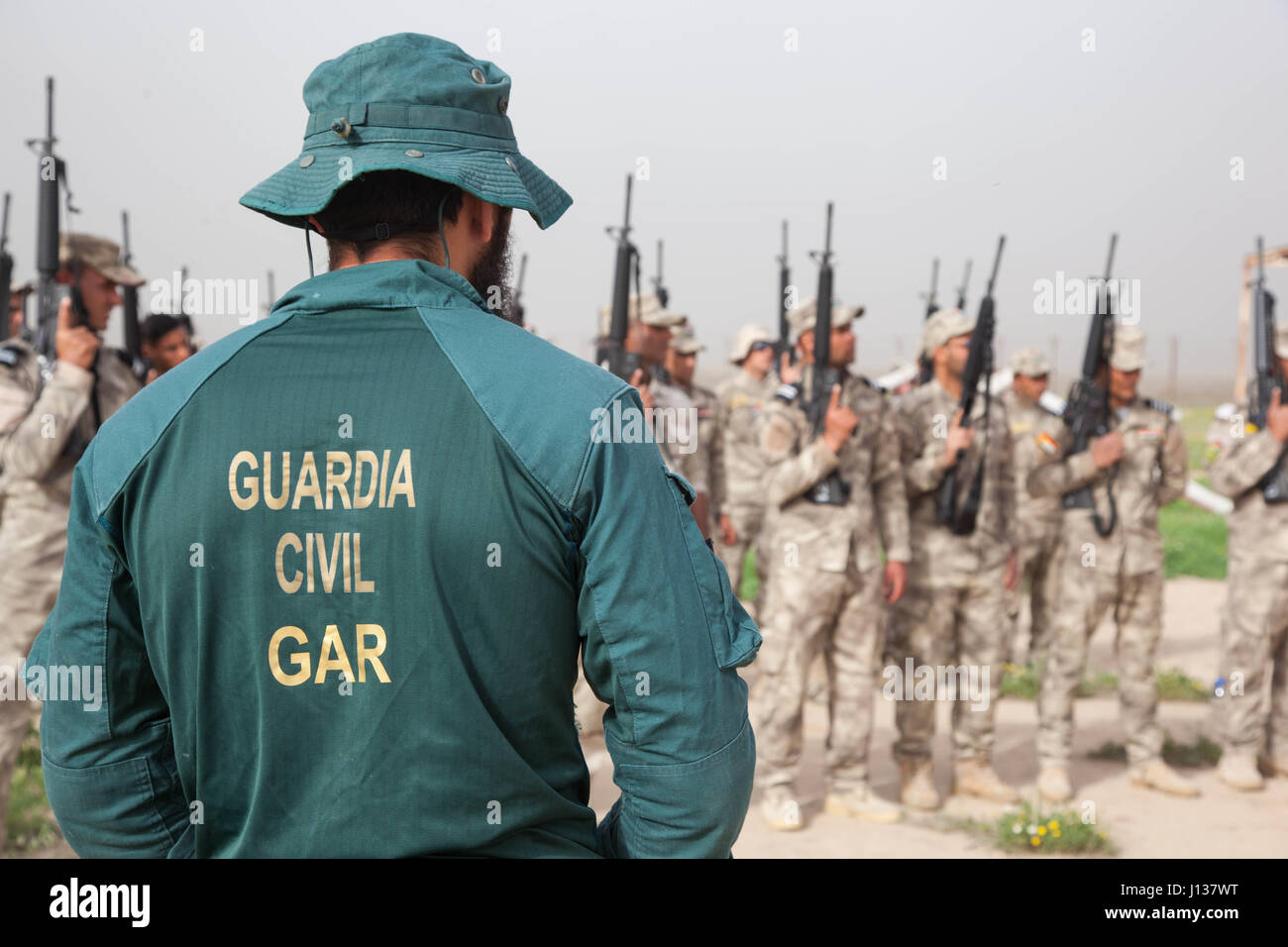 Iraqi border guard force hi-res stock photography and images - Alamy