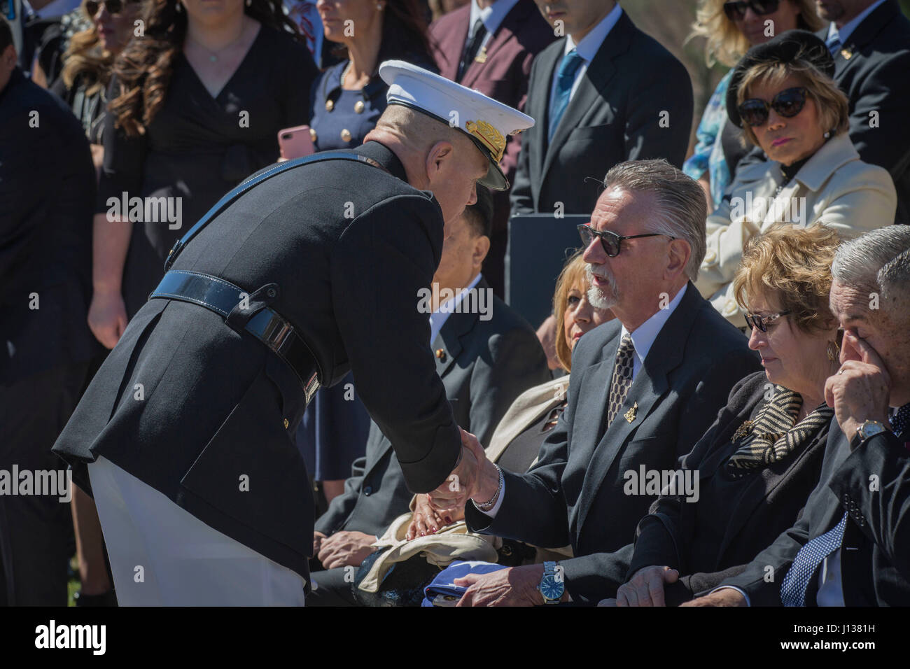 Commandant of the Marine Corps Gen. Robert B. Neller gives condolences ...
