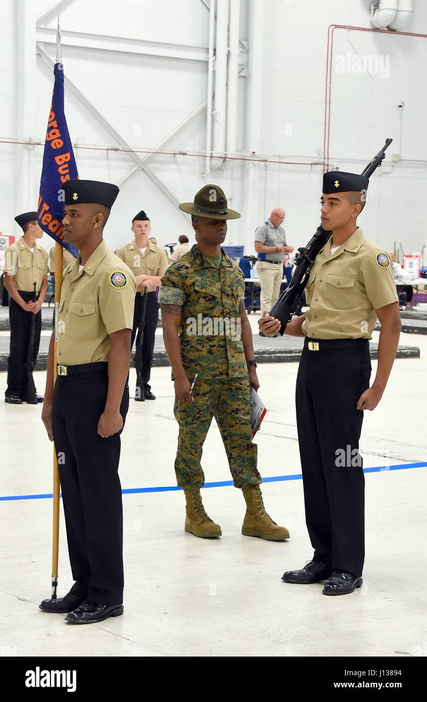 PENSACOLA, Fla., (April 8, 2017) – Marine Corps Gunnery Sgt. Anthony ...