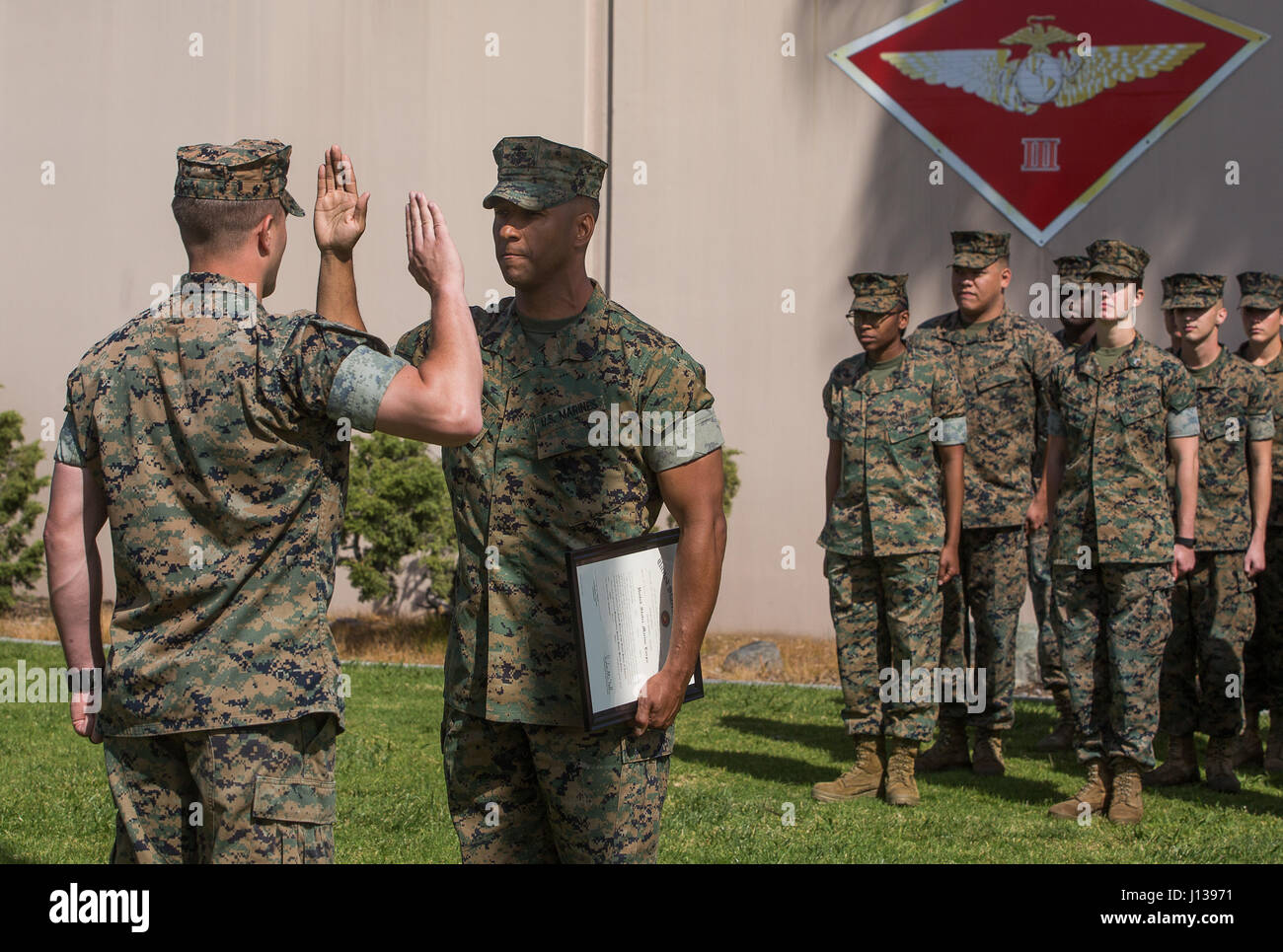 U.S. Marine Corps Gunnery Sgt. Anthony Mendoza, anti-terrorism and ...