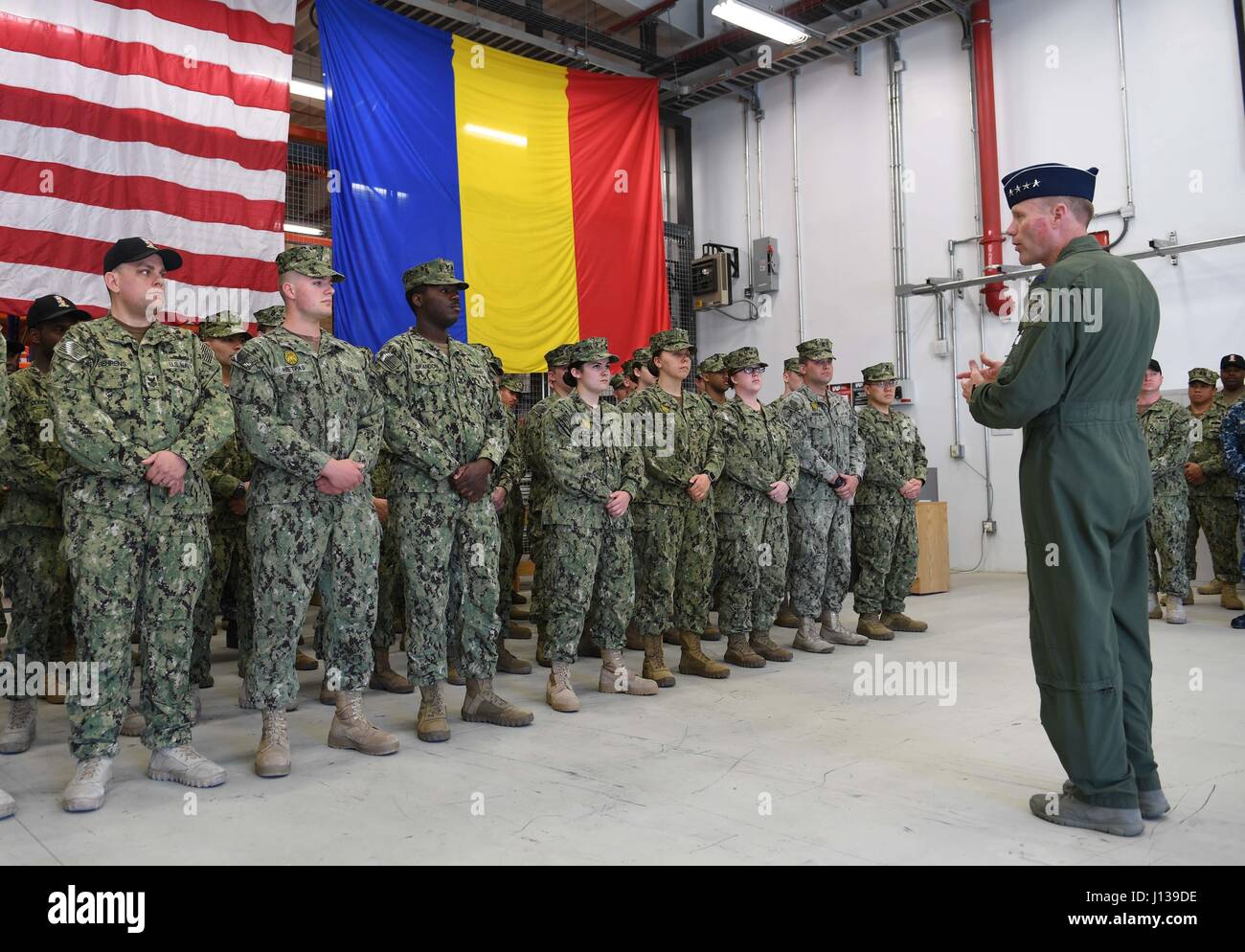 Naval Support Facility Deveselu Romania High Resolution Stock ...