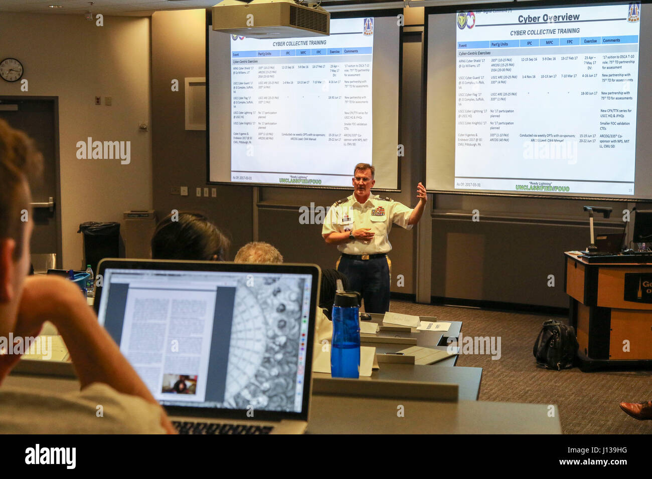Col. James “Jim” M. Chatfield, cyber director and deputy G-3 of ...