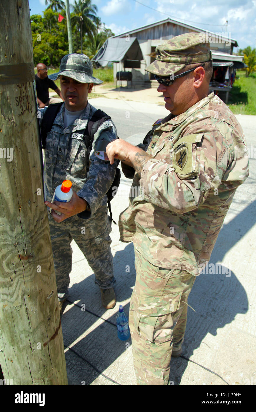U.S. Army Sgt. 1st Class Martin Costello and Staff Sgt. Salil Puri ...