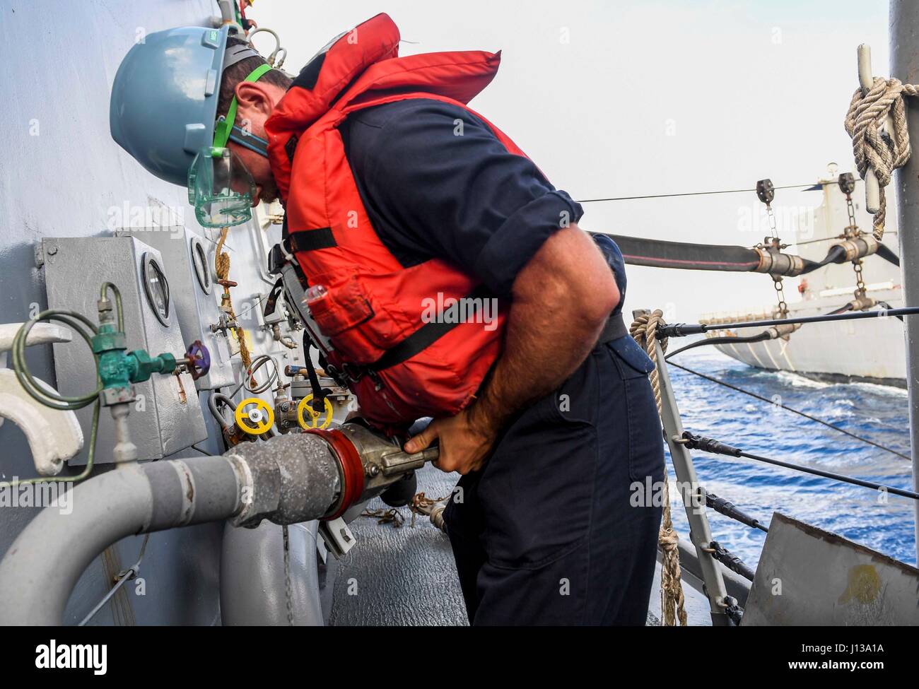 170411-N-RM689-101 SOUTH CHINA SEA (April 11, 2017) Seaman Christopher ...