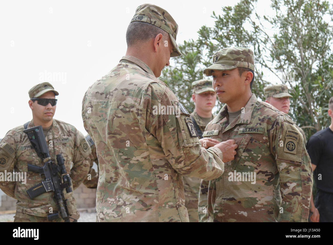 U.S. Army Lt. Gen. Stephen Townsend, commanding general of Combined Joint Task Force-Operation ...