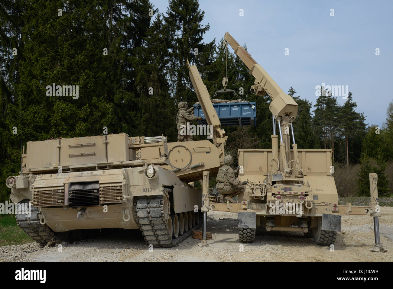 U.S. Soldiers, assigned to 588th Brigade Engineer Battalion, 3rd ...