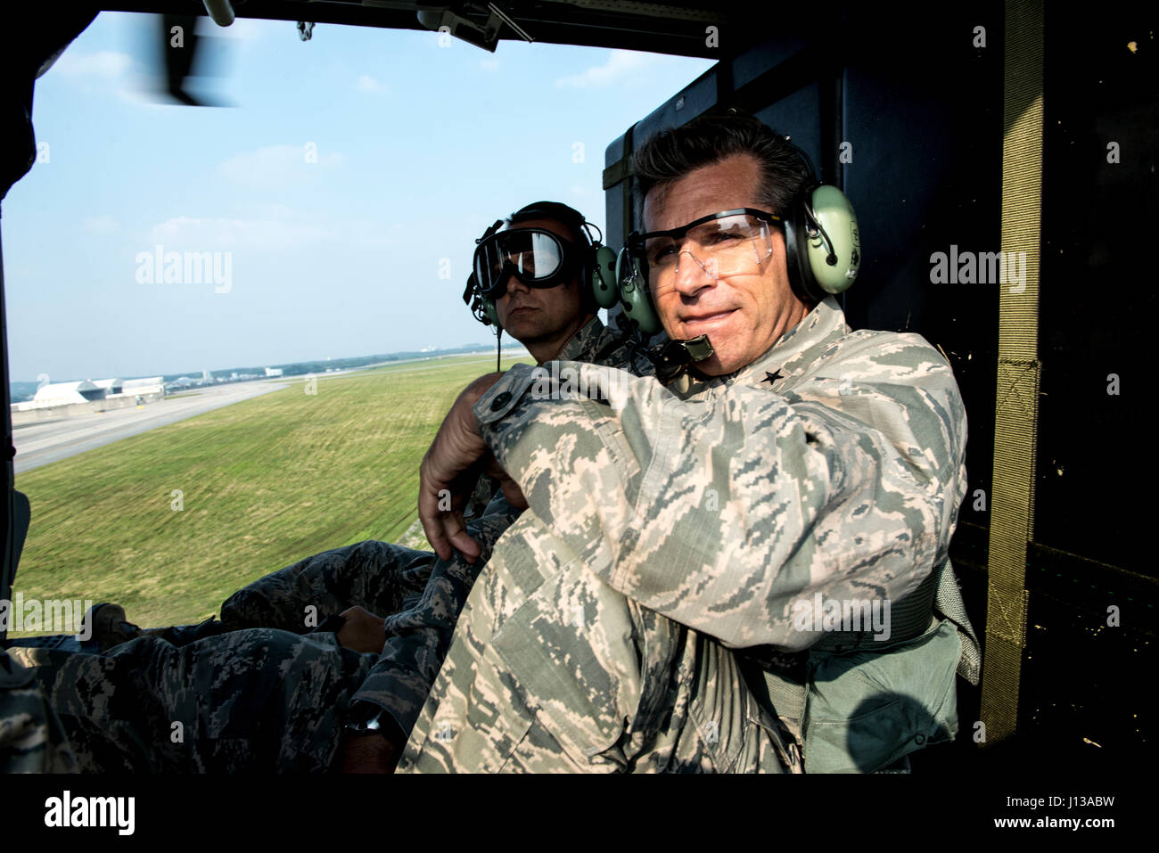 U.S. Air Force Brig. Gen. Barry Cornish, 18th Wing Commander, and Chief ...