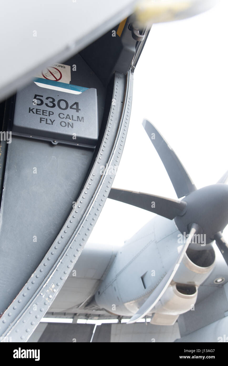 A WC-130J Super Hercules from the 53rd Weather Reconnaissance Squadron ...