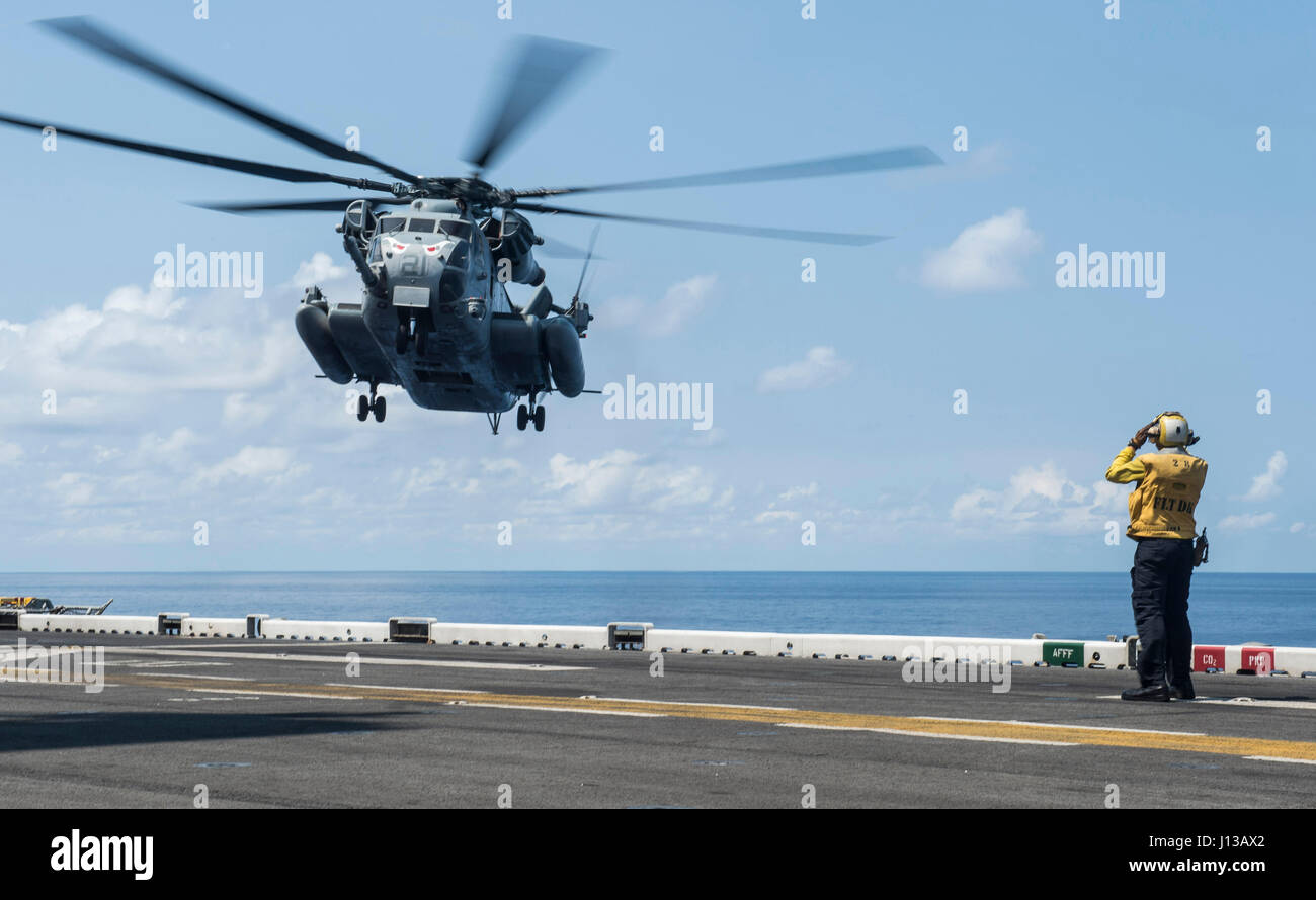 170412-N-LI768-216 SOUTH CHINA SEA (April 12, 2017) Aviation Boatswain ...