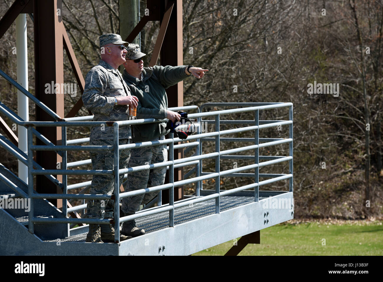 Fort custer training center in battle creek hi-res stock photography ...