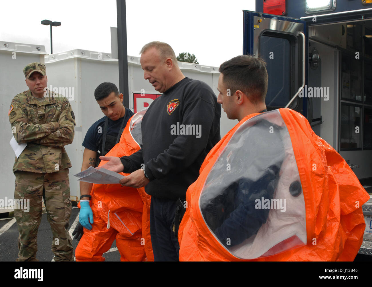Maj. Ron McCarthy, 2nd Civil Support Team (CST) medical officer and ...
