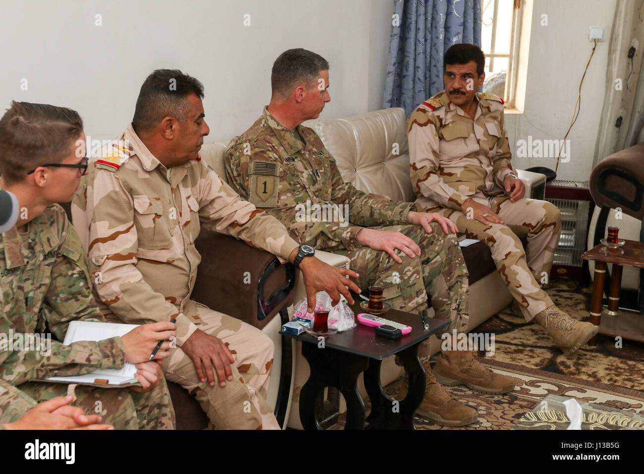 U.S. Army Maj. Gen. Joseph M. Martin, commanding general of Combined ...