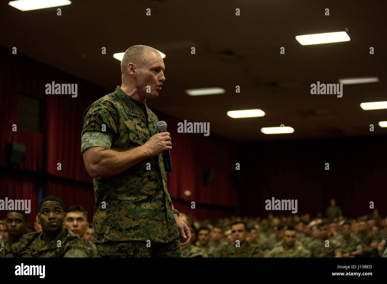 Sergeant major paul mckenna hi-res stock photography and images - Alamy