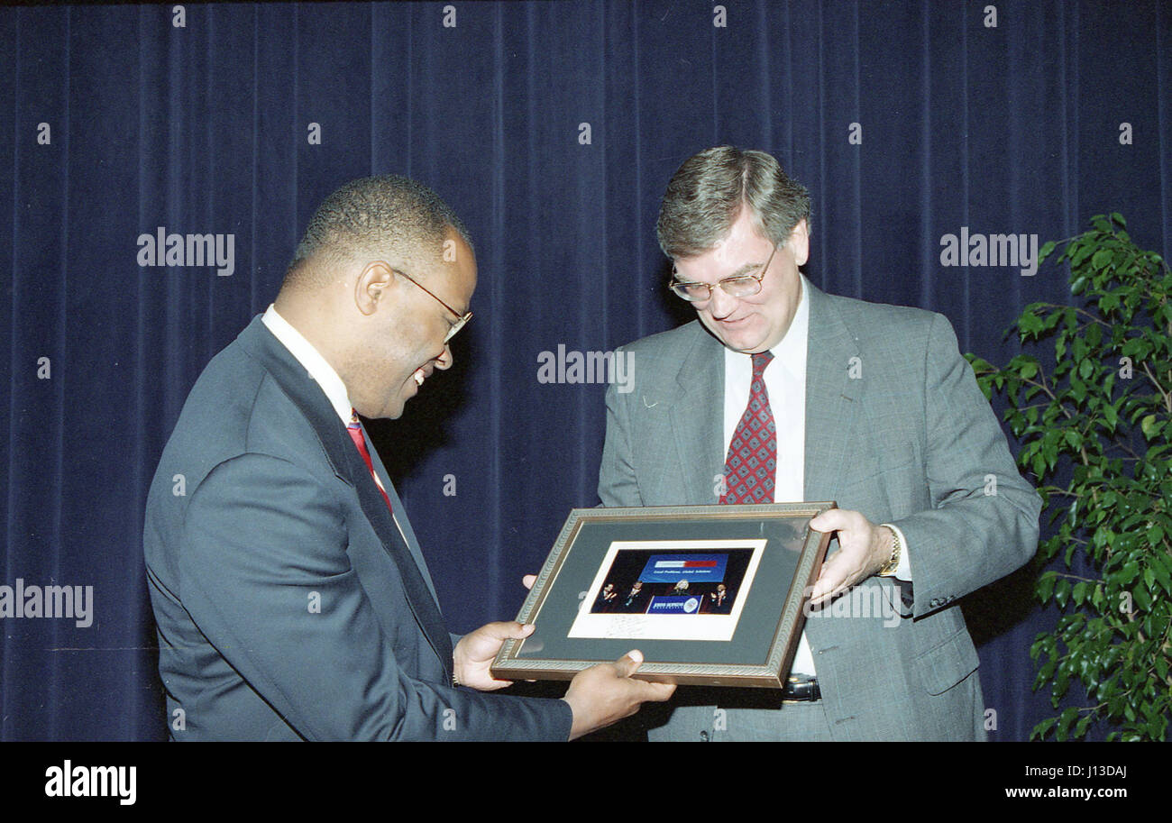 man accepting award Stock Photo - Alamy