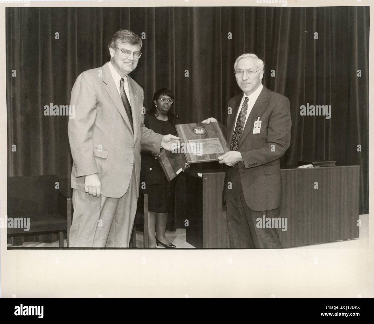 Admin. Atwood Honors-Ceremony USAID - Man receiving award Stock Photo ...