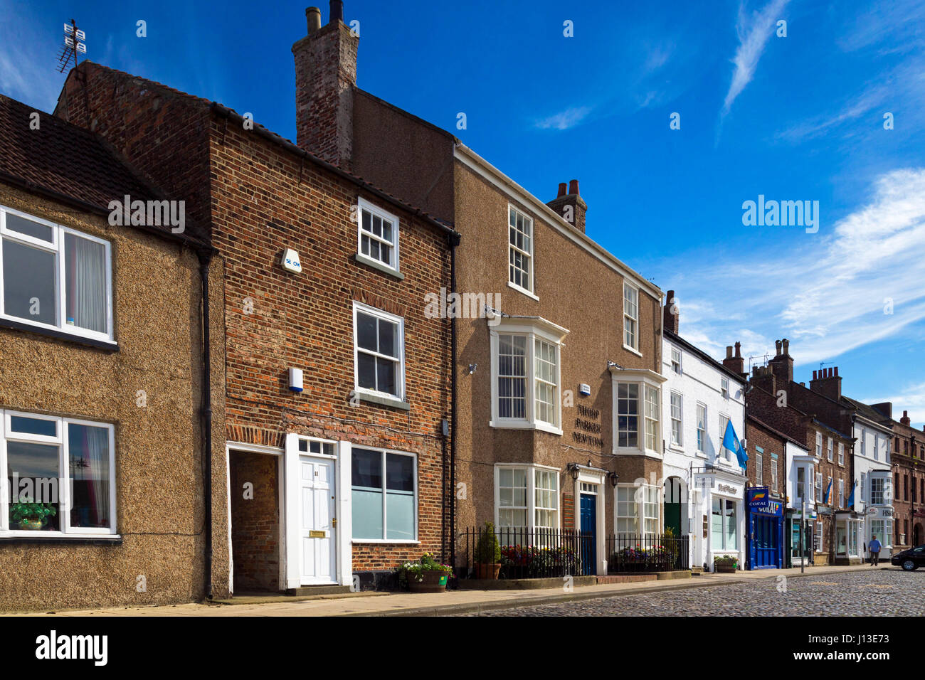 Stokesley High Street, North Yorkshire, England, UK Stock Photo - Alamy