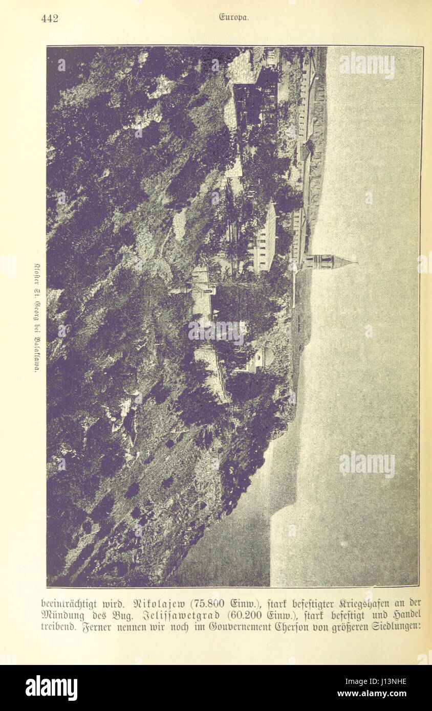 Die Erde. Eine allgemeine Erd- und Länderkunde, etc Stock Photo - Alamy