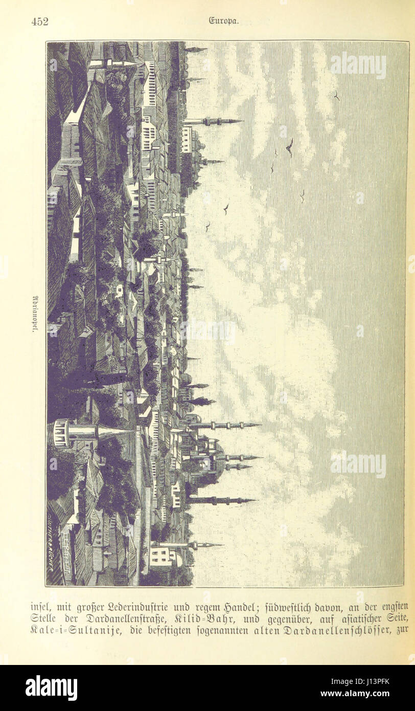 Die Erde. Eine allgemeine Erd- und Länderkunde, etc Stock Photo - Alamy