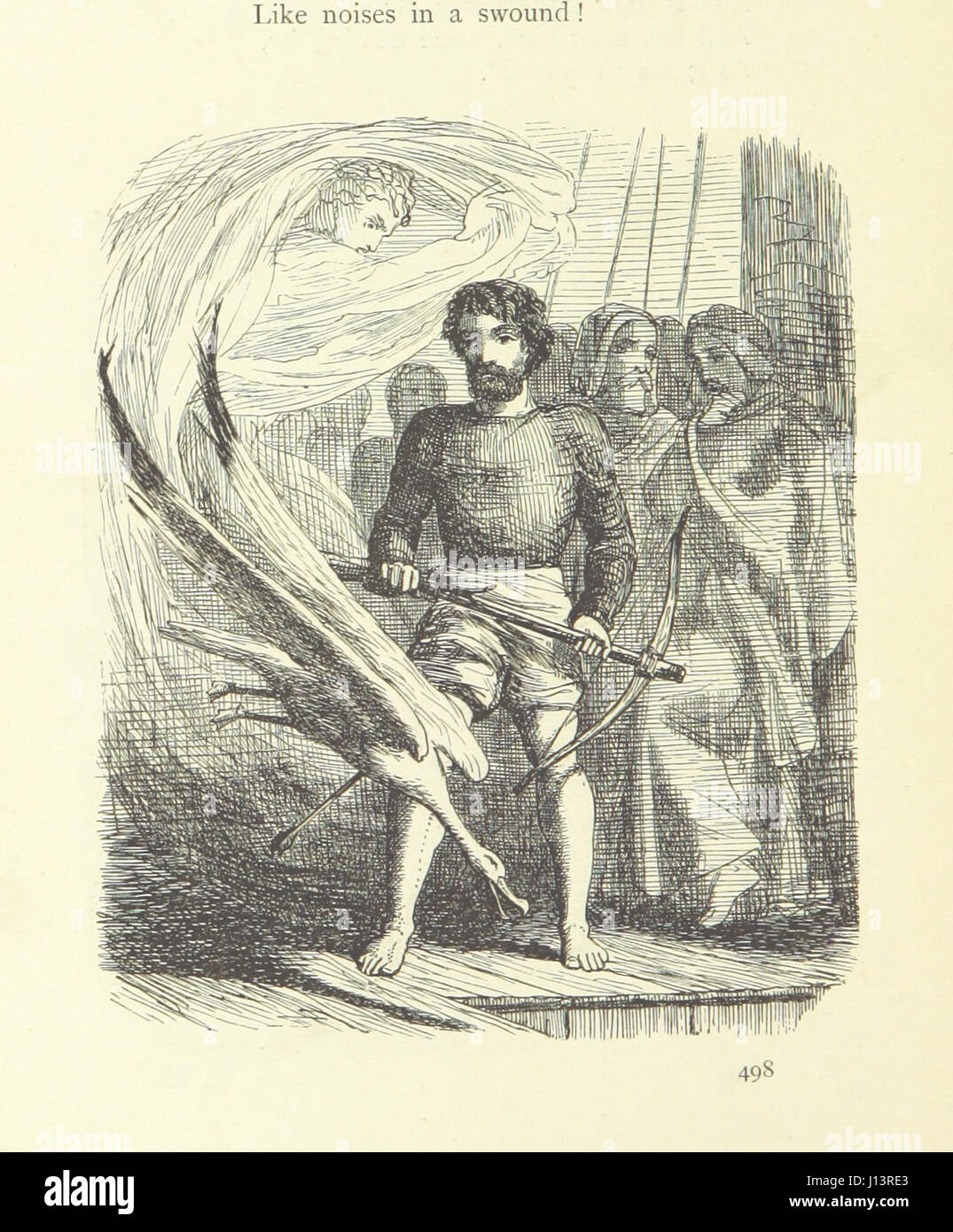 Favourite English poems and poets. Illustrated with ... engravings on ...