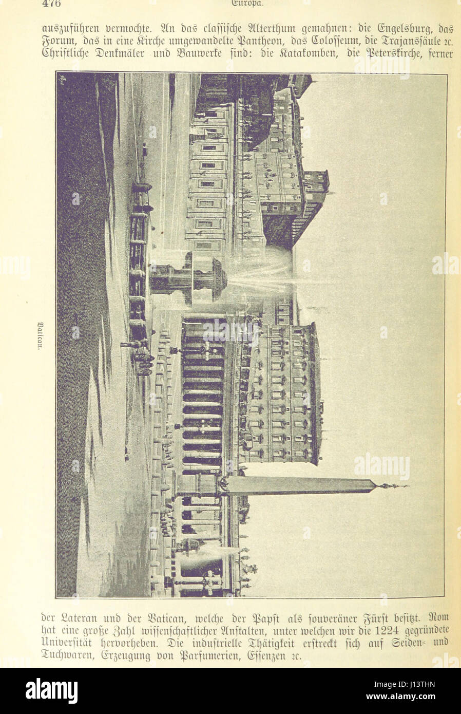 Die Erde. Eine allgemeine Erd- und Länderkunde, etc Stock Photo - Alamy