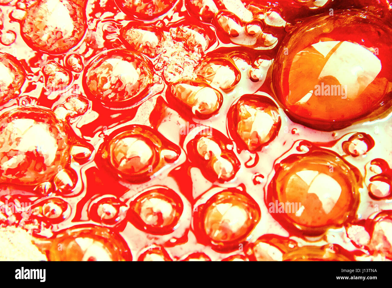 Butane hash oil as it's starting to solidify. You can see the beautiful ...