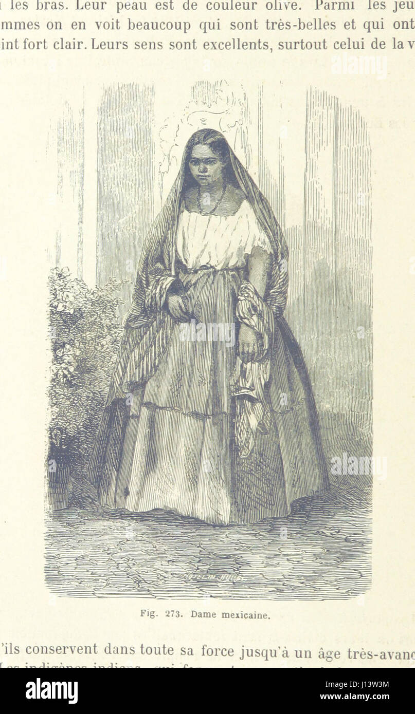 Les Races Humaines ... Ouvrage illustré de 334 gravures dessinées sur ...