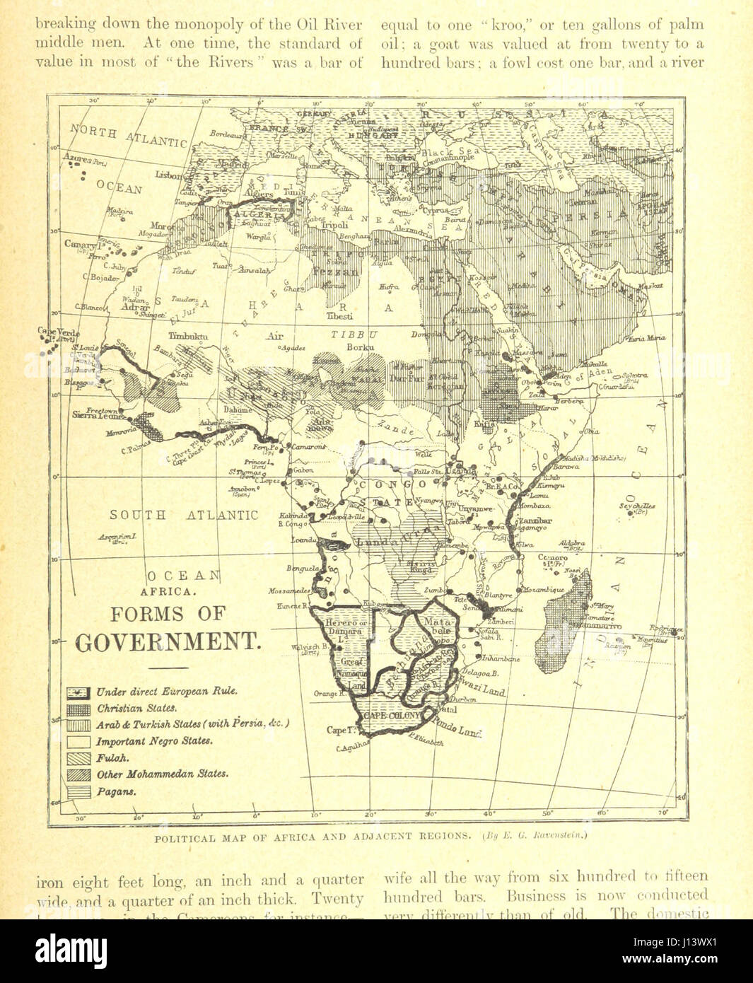 [The Story of Africa and its Explorers. [With plates and maps.]] Stock ...