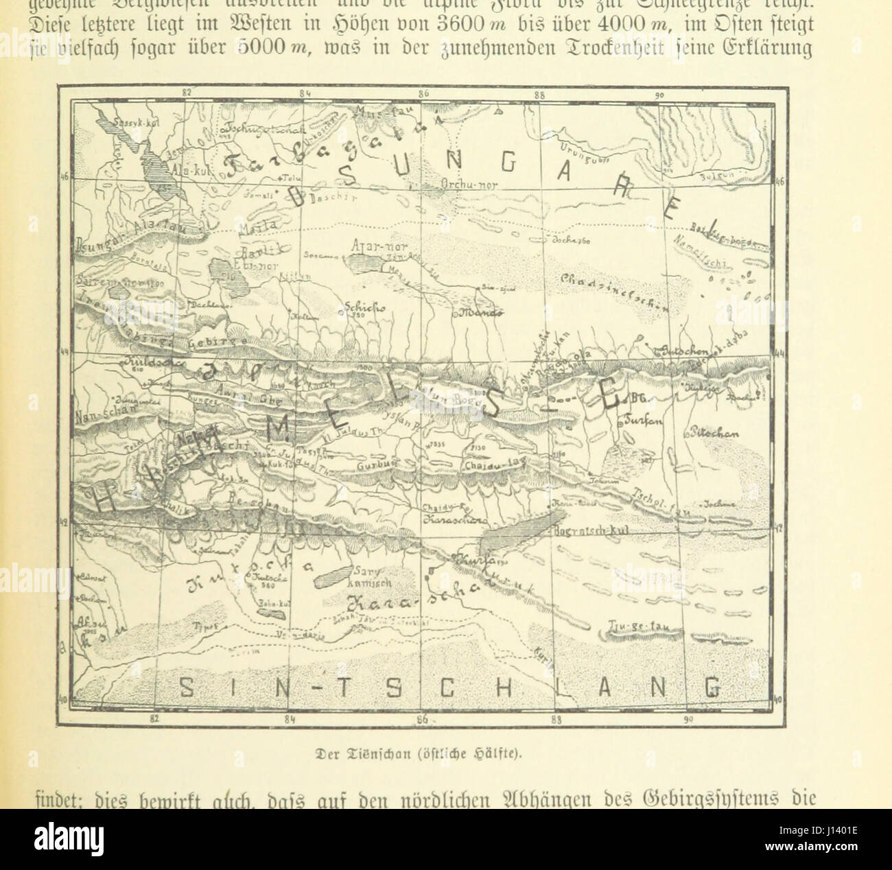 Die Erde. Eine allgemeine Erd- und Länderkunde, etc Stock Photo - Alamy