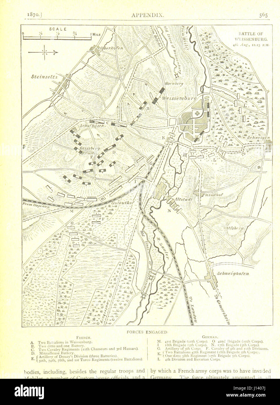 This image from *Cassell's History of the War between France and ...