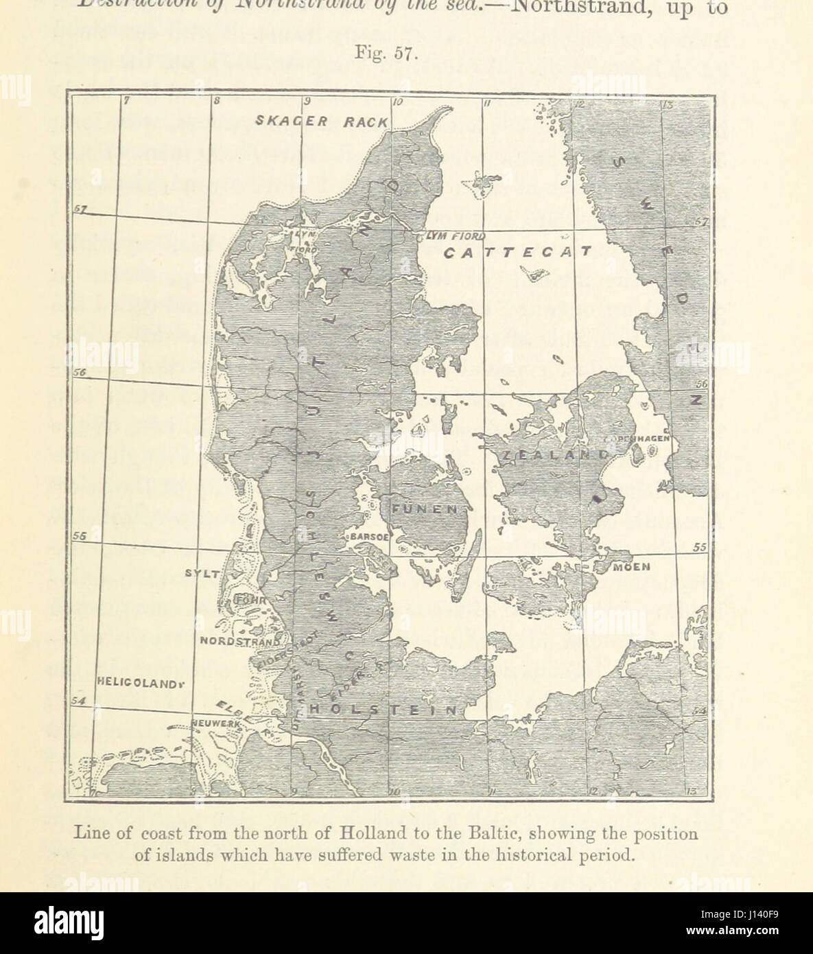 An image from 'Principles of Geology', illustrating key geological ...