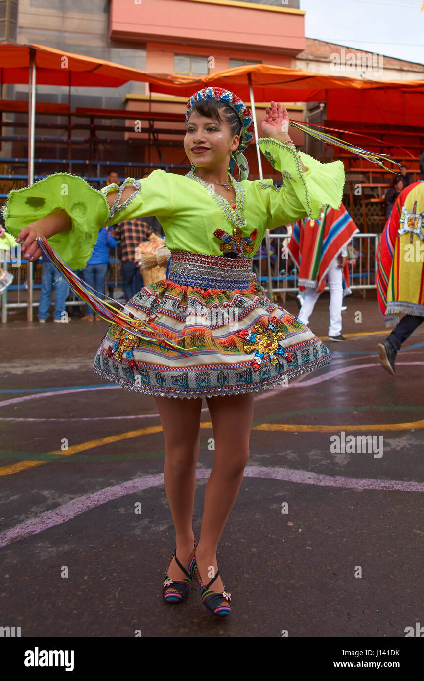 Skirt of bolivia hi-res stock photography and images - Alamy