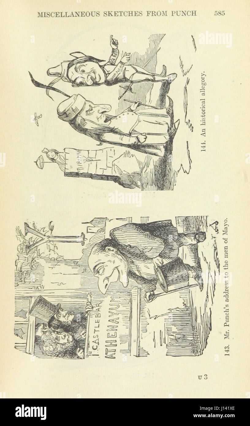 This image from 'The Oxford Thackeray' features illustrations ...