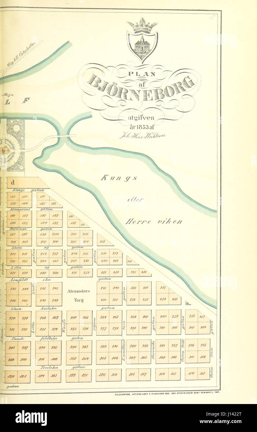 Image taken from page 619 of 'Björneborgs Stads Historia. [With maps ...
