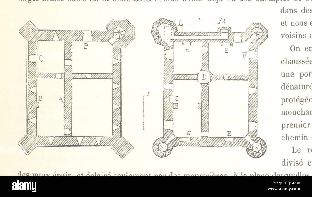 This image depicts fortified cities and castles built during the ...